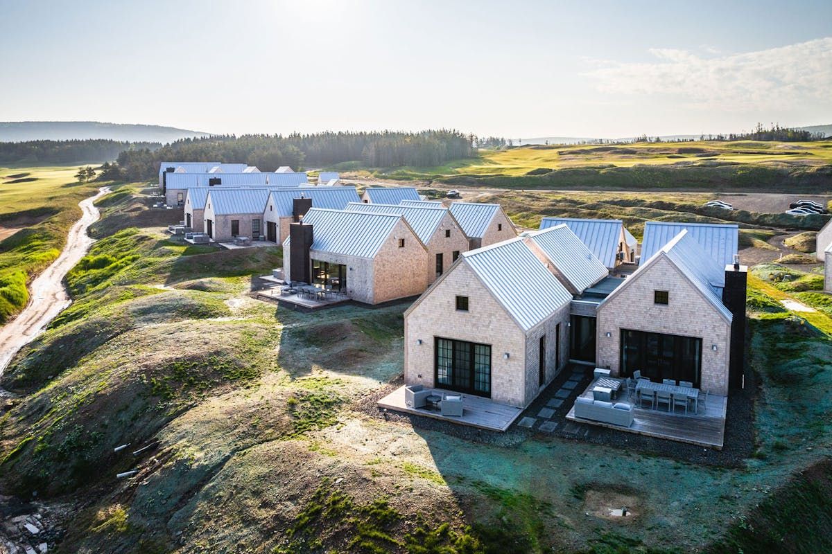 Architecture to match the golf: Cabot Cliffs project earns a national ...