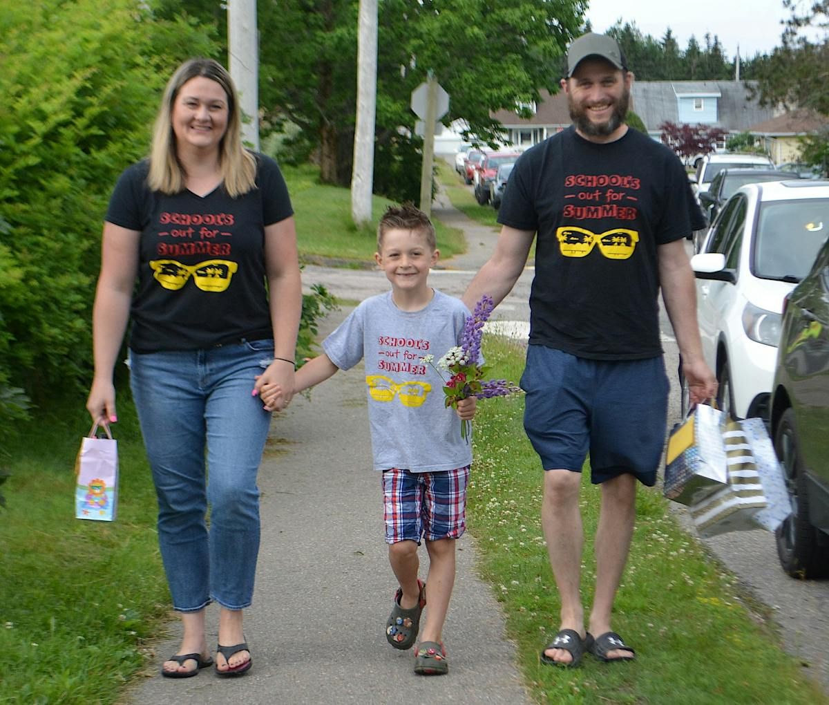 Dinos, wild flowers and happy kids: Grading Day at Cape Breton school ...