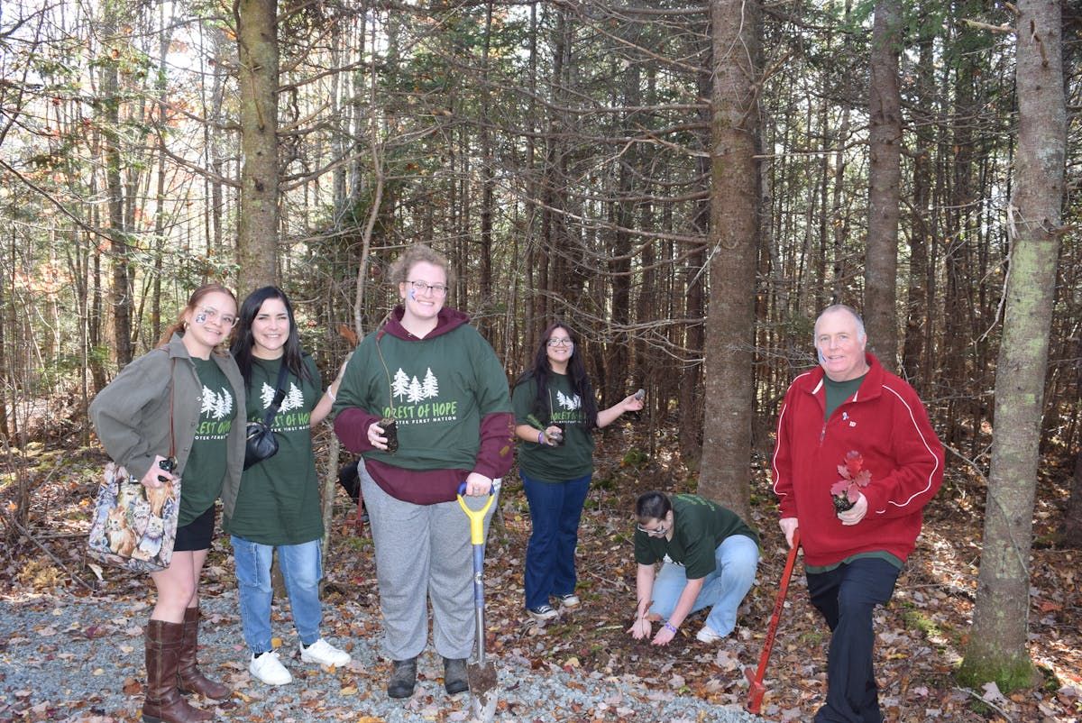 PICTORIAL: Potlotek plants 1,000 trees in Forest of Hope | PNI Atlantic ...