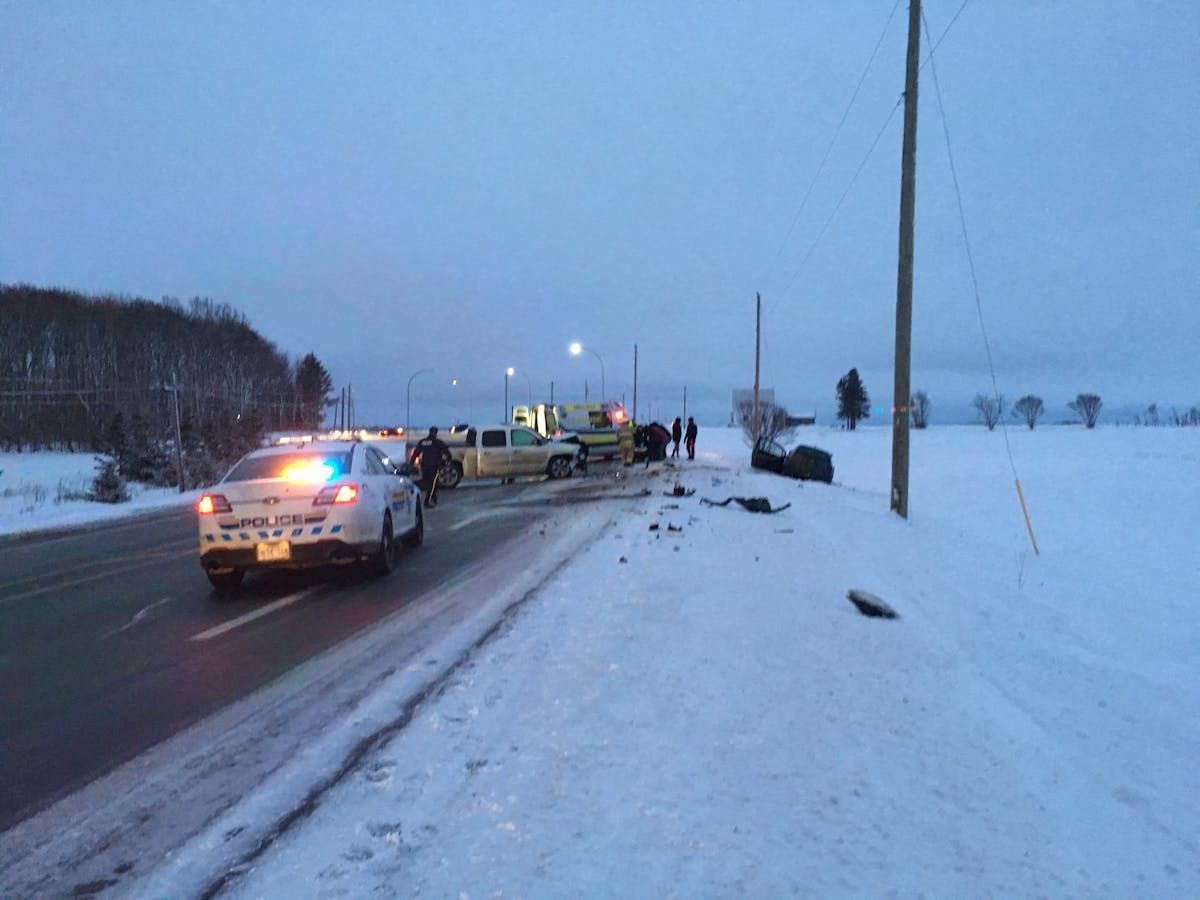 RCMP, Island EMS at the scene of multi-vehicle accident along Route 1A ...