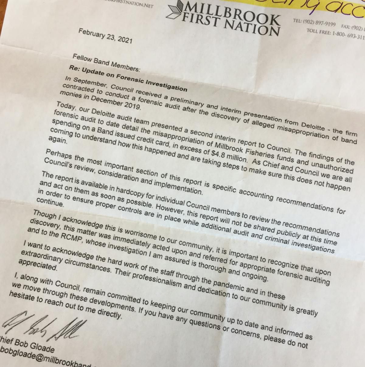 RCMP investigating nearly $5M in missing funds from Millbrook band ...