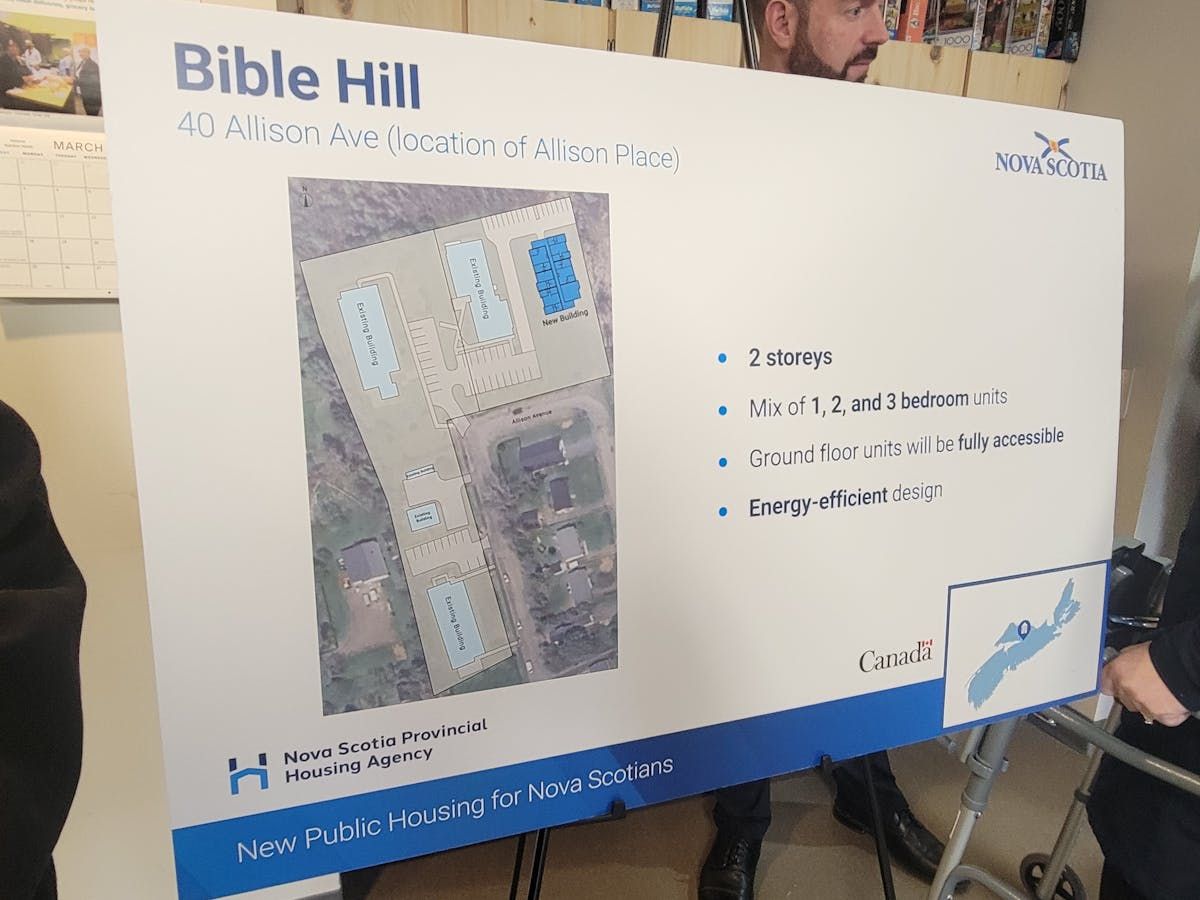 New public housing units announced for Bible Hill, N.S. | PNI Atlantic News