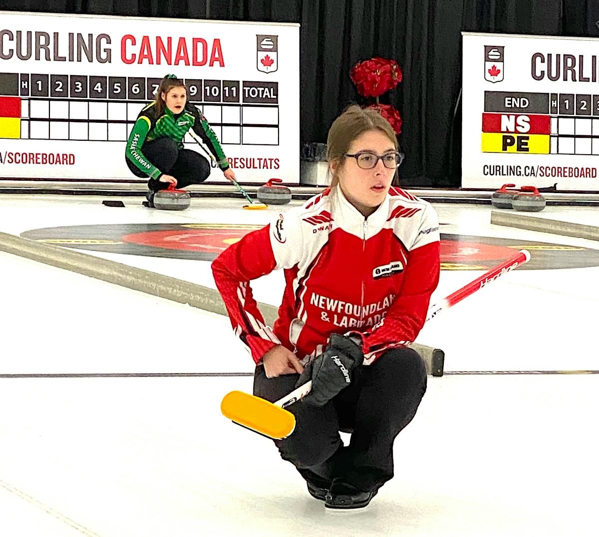 Newfoundland and Labrador’s Mackenzie Mitchell and her team start push ...