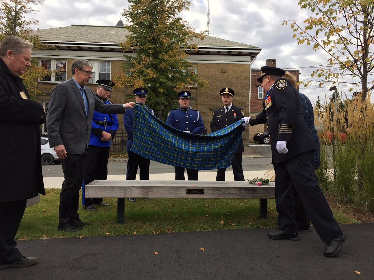 Slain police officer honoured in Stellarton | PNI Atlantic News