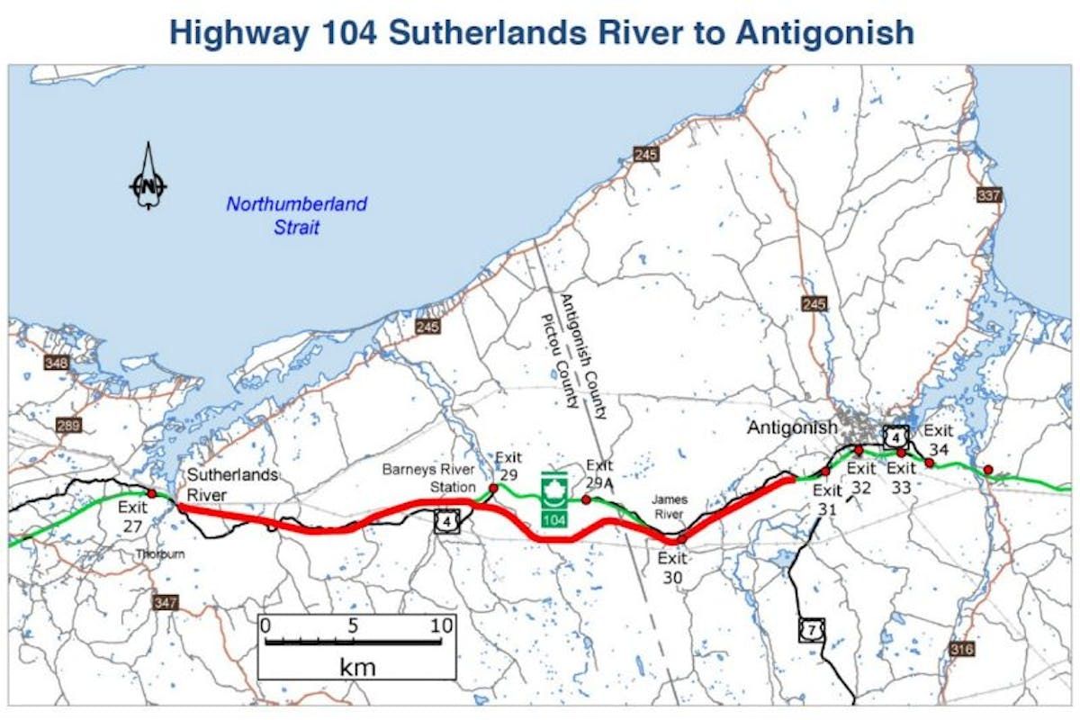 Hwy 104 will be twinned by 2022 – minister | PNI Atlantic News