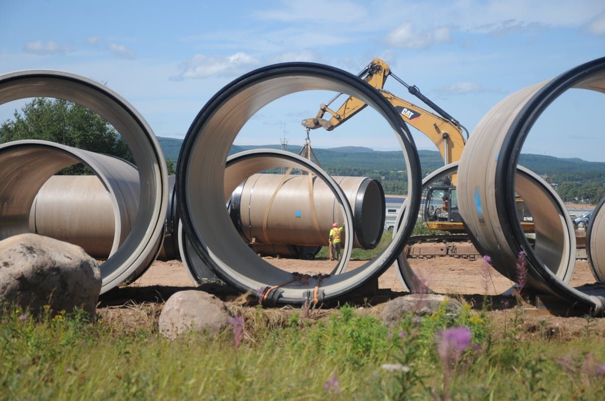 Deer Lake Power preparing for installation of another new fibreglass ...