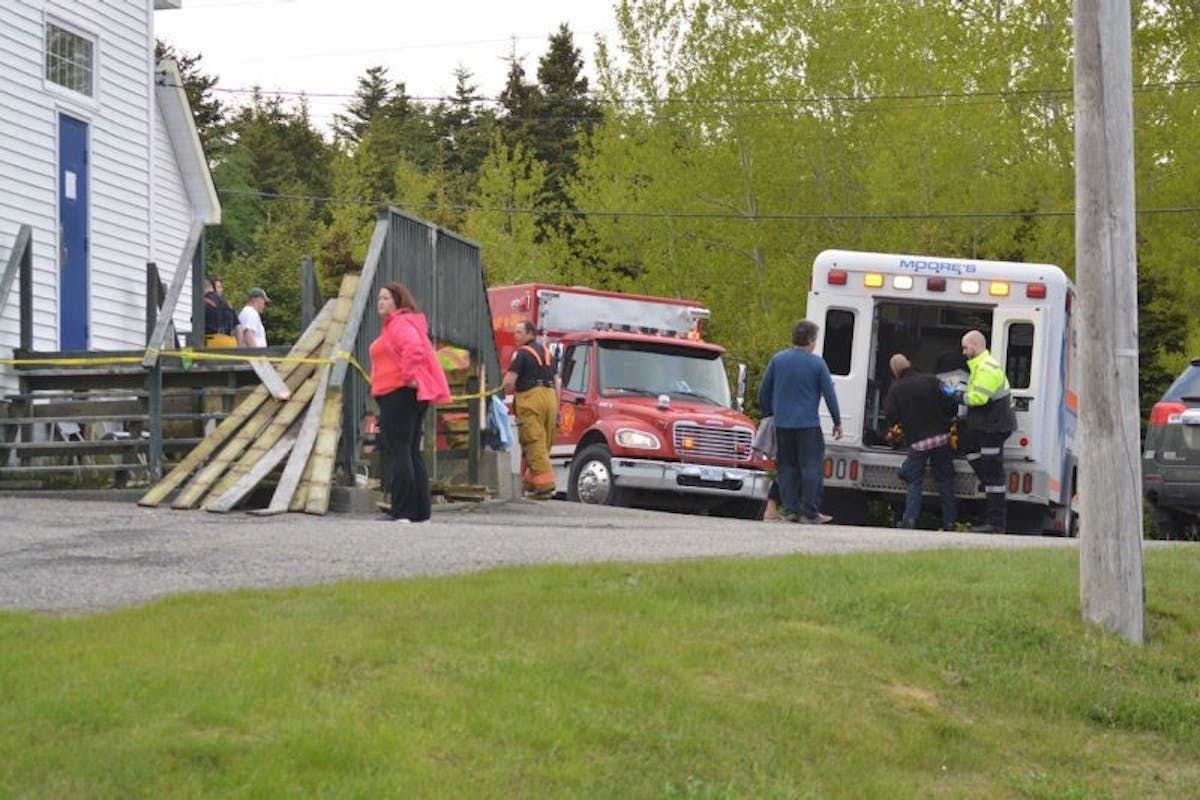 Multiple injuries in North River as church hall deck collapses Gallery ...