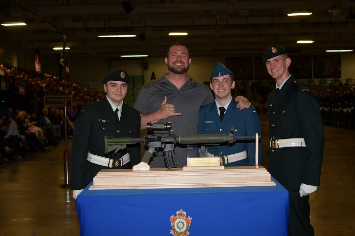 Jesse Bussey one of the first recipients of the MCPL Jody Mitic Top ...