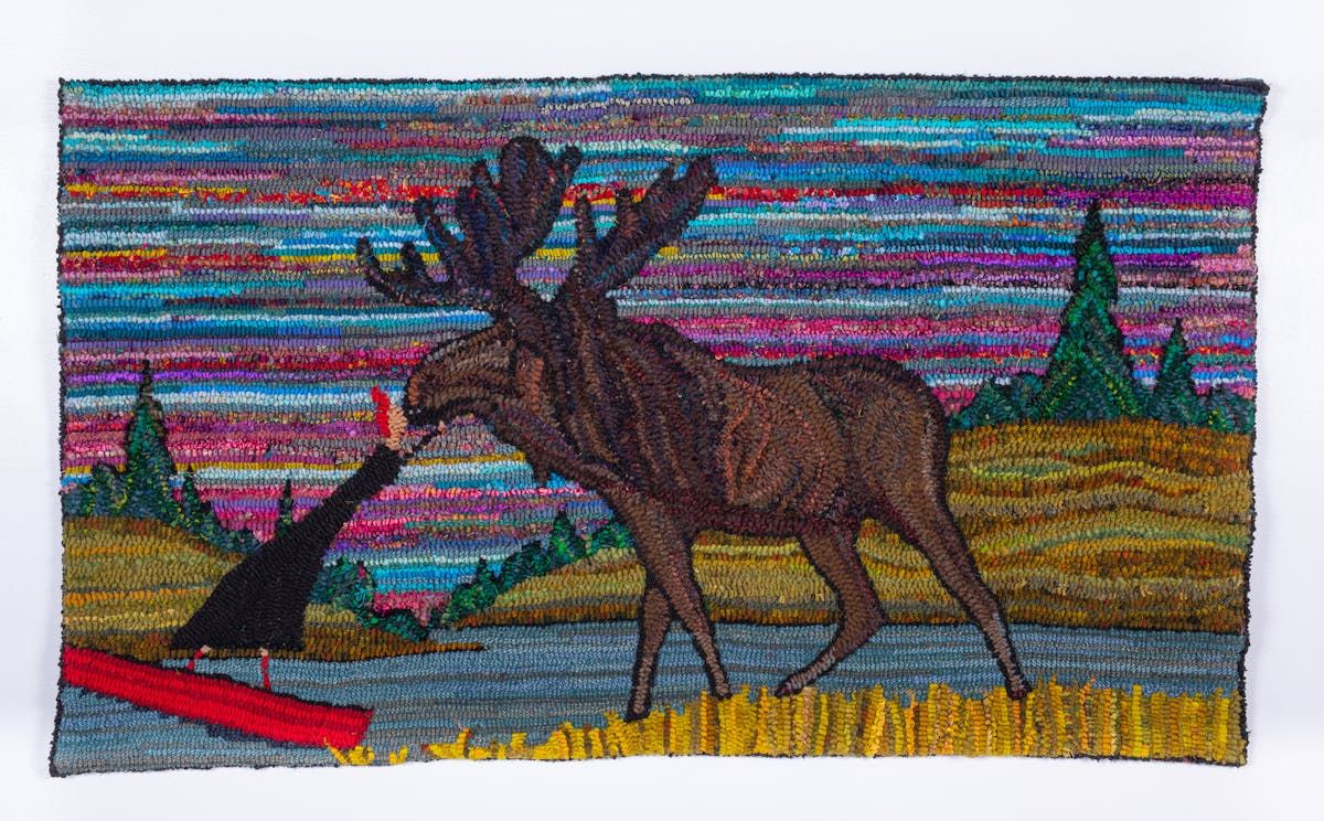 N.S. rug hooker Laura Kenney weaves art with activism | PNI Atlantic News