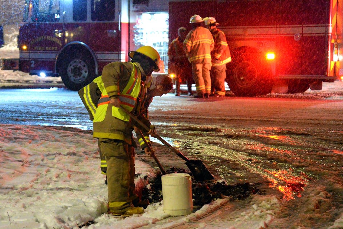 Oil spill on Forbes Street in St. John's: Harvey Oil general manager ...