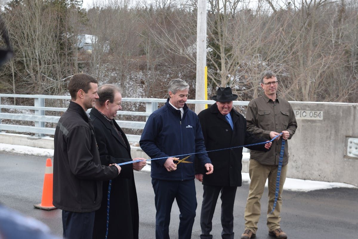 Opening of Eureka Mills Bridge celebrated in Pictou County | PNI ...