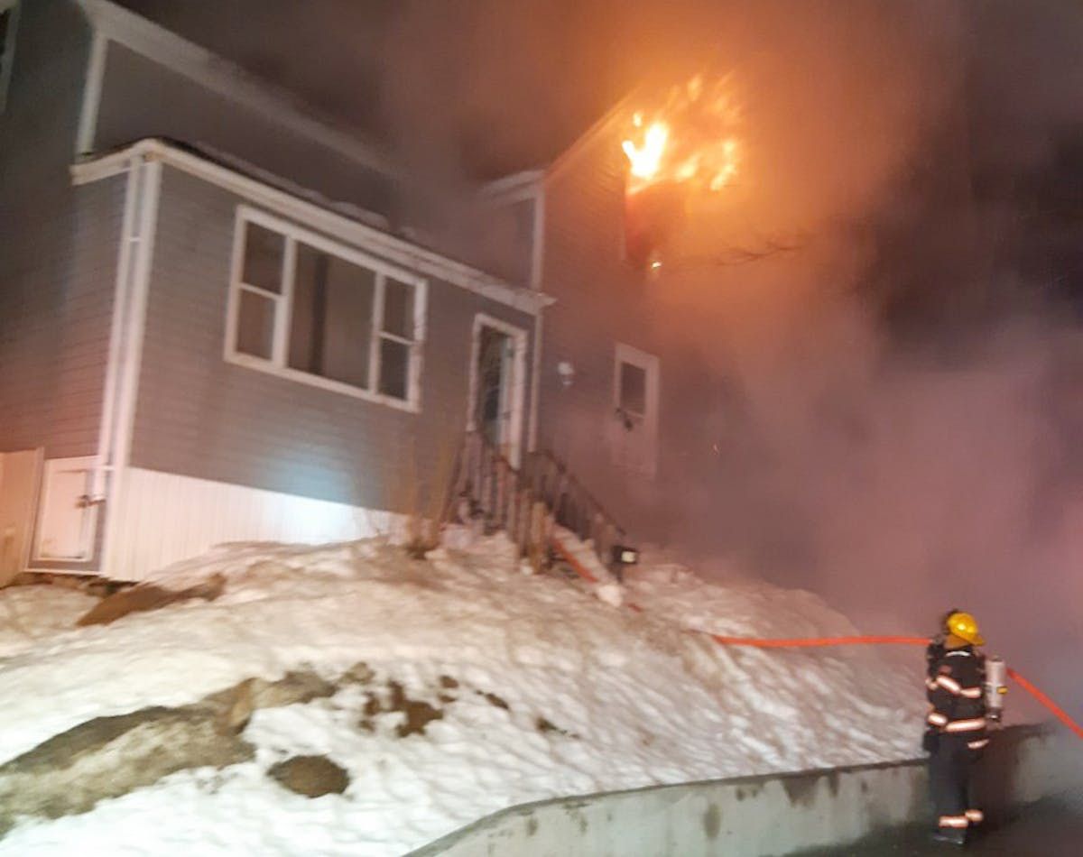 Pictou County firefighters battle house fire | PNI Atlantic News