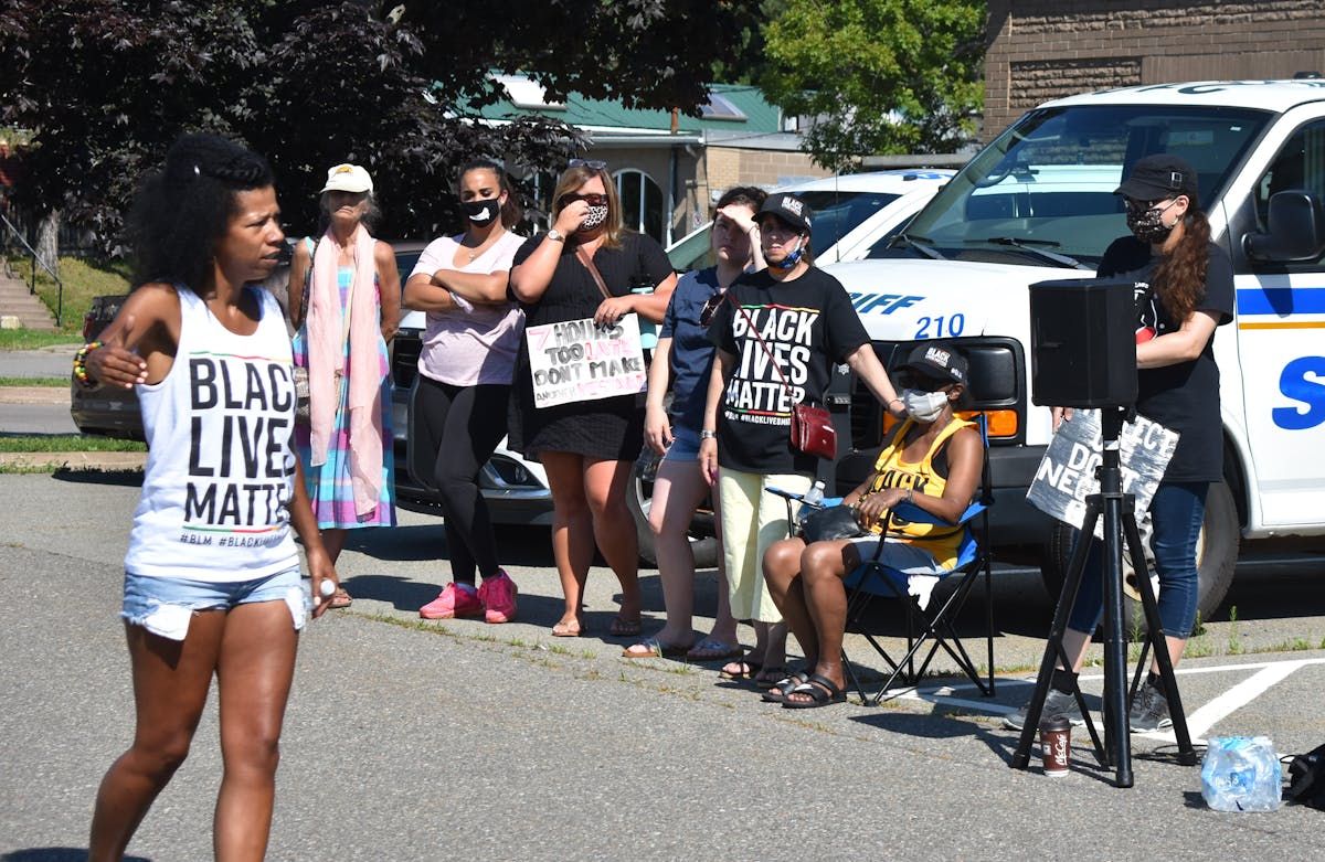 BLM protesters say police need to improve response to cases of domestic ...