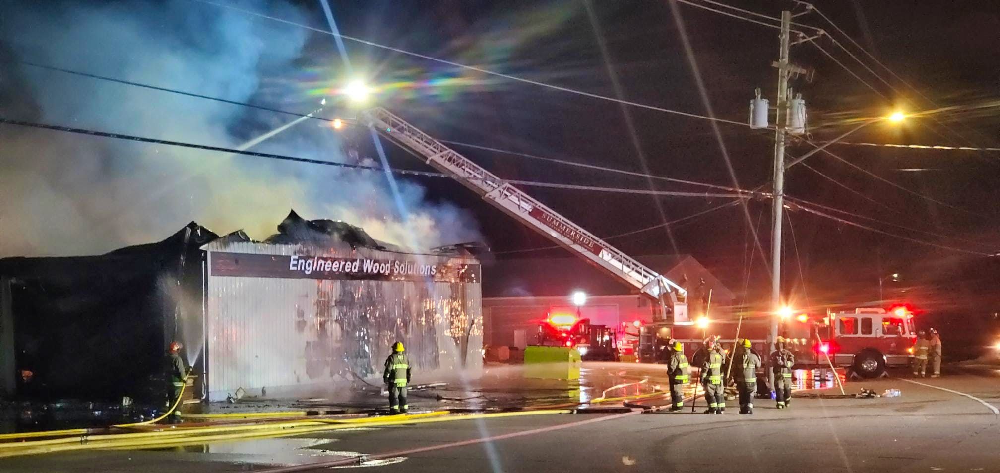 Fire breaks out at Kensington Valley Truss and Metal Ltd. | PNI ...
