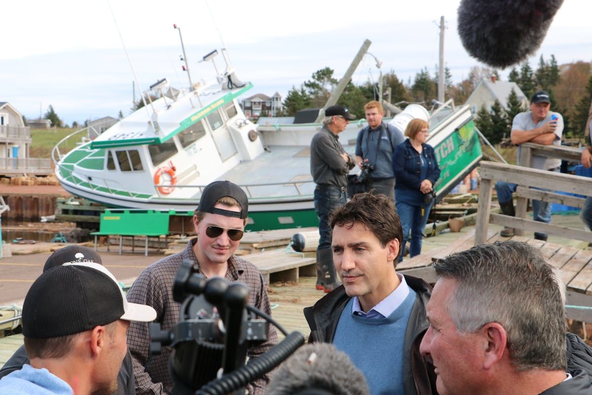 UPDATED: During P.E.I. visit, Trudeau pledges support for storm ...