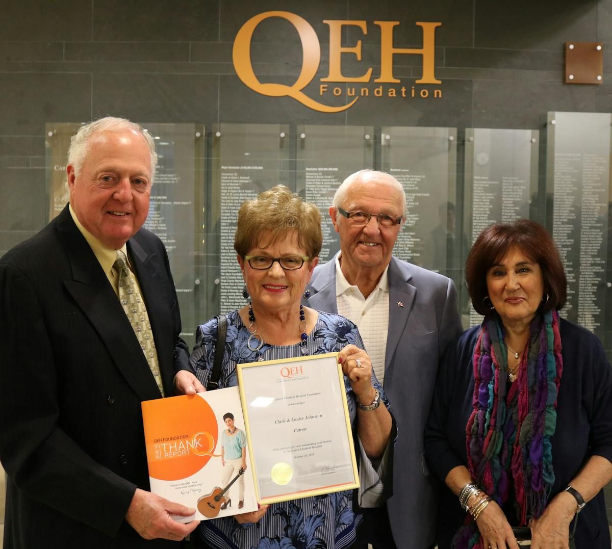 QEH Foundation donors honoured during annual fundraising dinner | PNI ...
