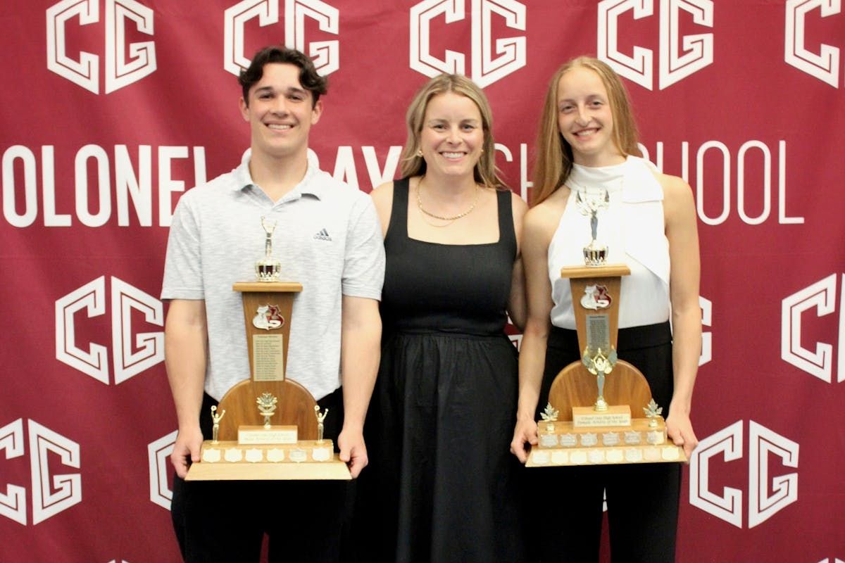 Colonel Gray High School honours athletic achievements; Bader, Bruce ...