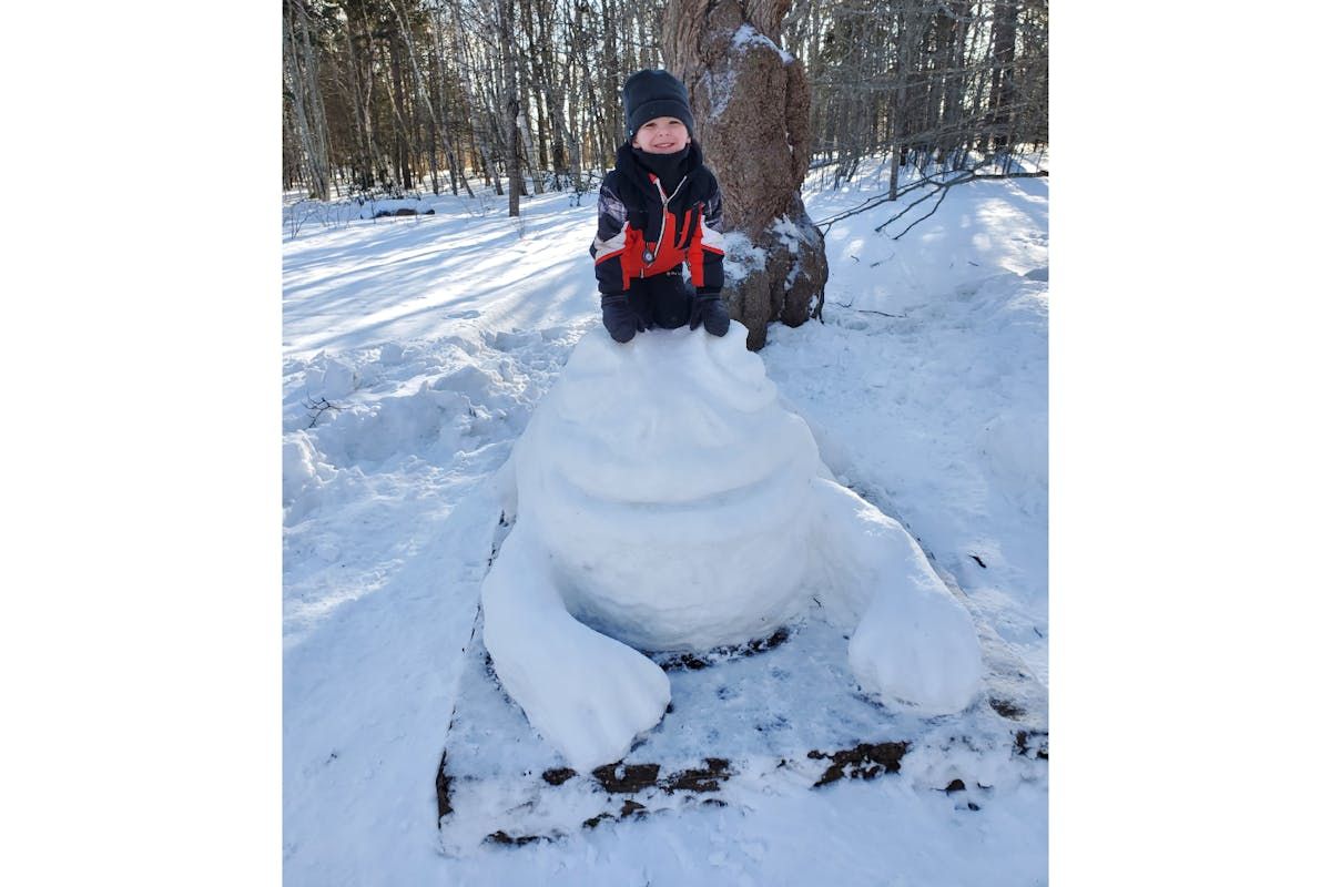 WEATHER PHOTO: Snow frog in Charlottetown, P.E.I. | PNI Atlantic News