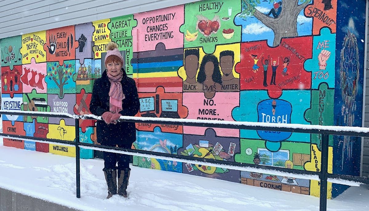 Perfect fit: New puzzle mural connects with Boys and Girls Club of Cape ...