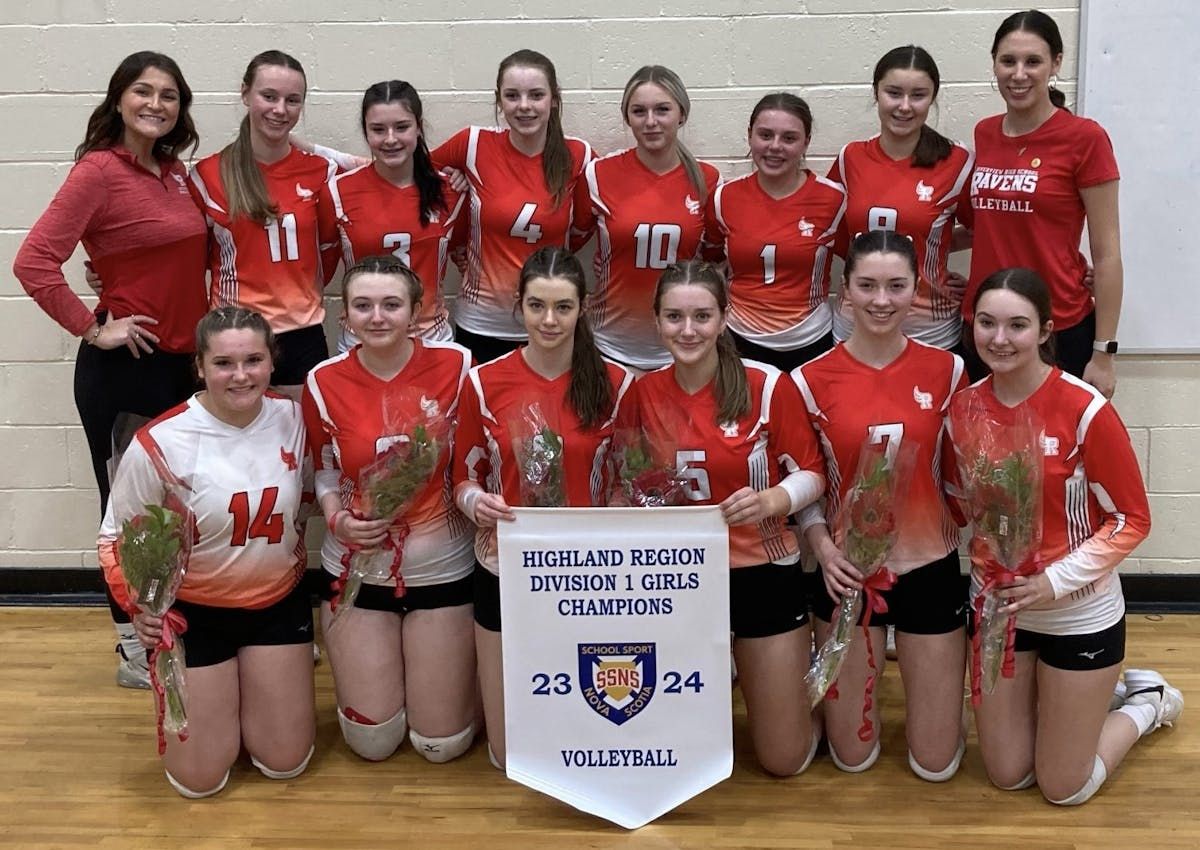 IN PHOTO: Riverview Ravens volleyball claims Highland Region banner ...