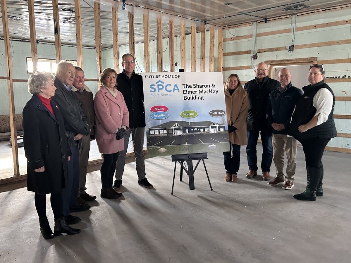 Pictou County municipalities contribute $224,000 to SPCA facility in ...