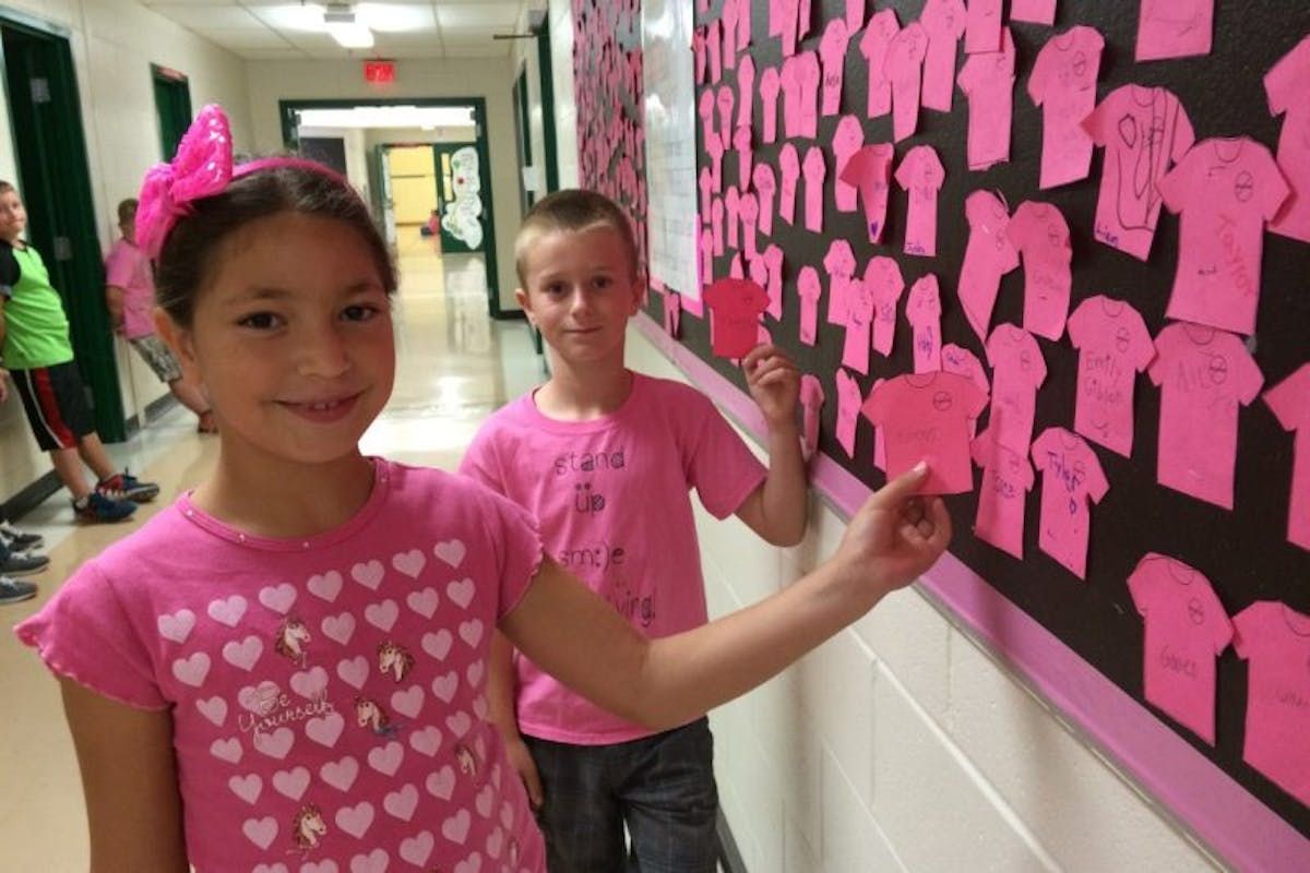 Pink Day at DES - Digby students take the anti-bullying pledge | PNI ...
