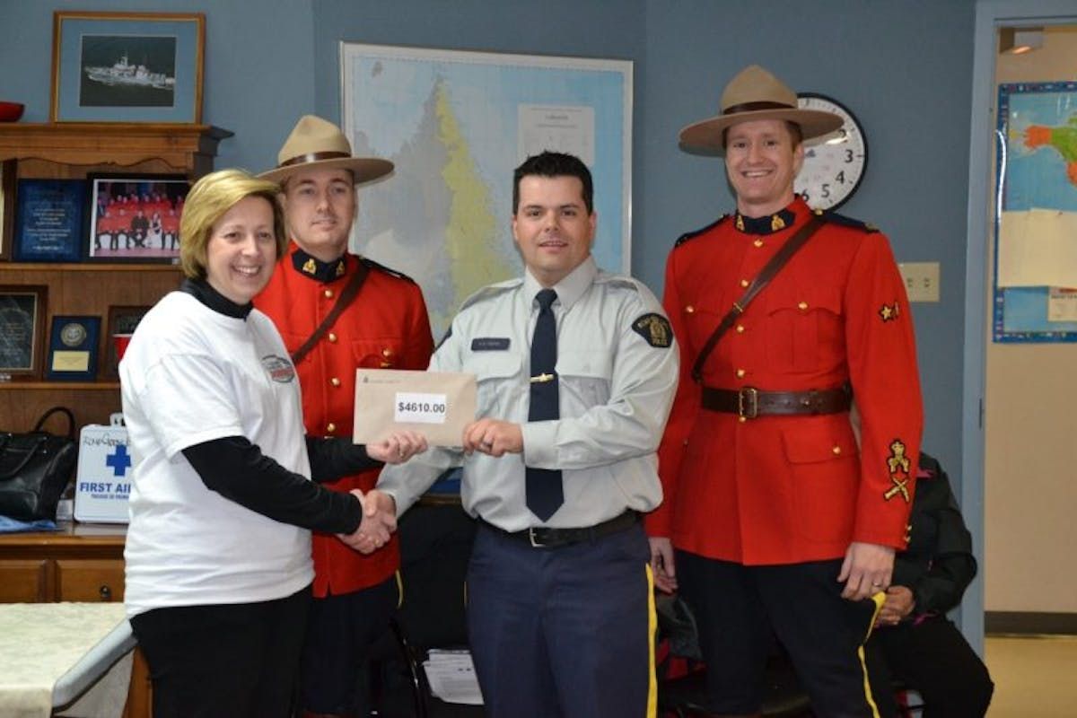 Labrador RCMP officers donate to Special Olympians | PNI Atlantic News