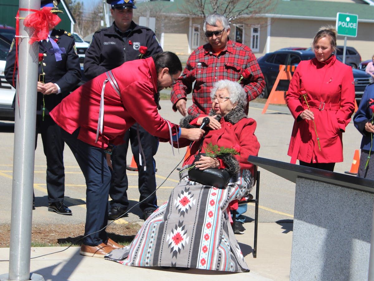 Red Dress Park holds first event in memory and awareness of missing and ...