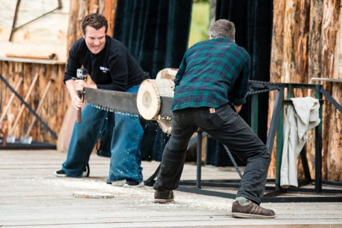 Does Rick Mercer have what it takes to be a lumberjack? Gallery | PNI ...