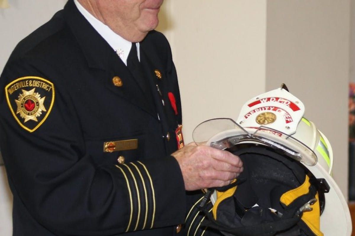 Answering the call: Waterville & District firefighters salute retired ...