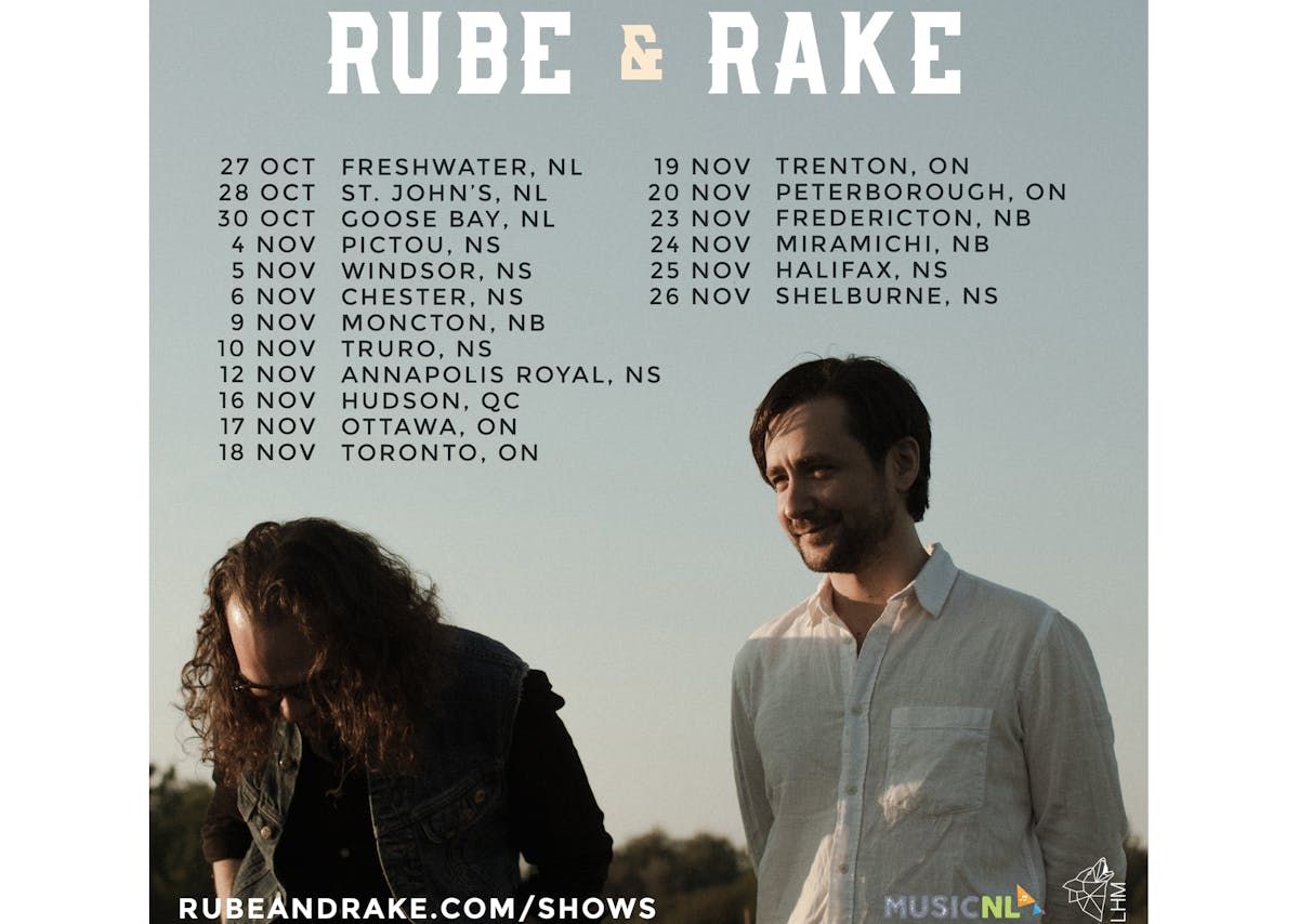 Rube & Rake touring Eastern Canada following 2022 East Coast Music ...