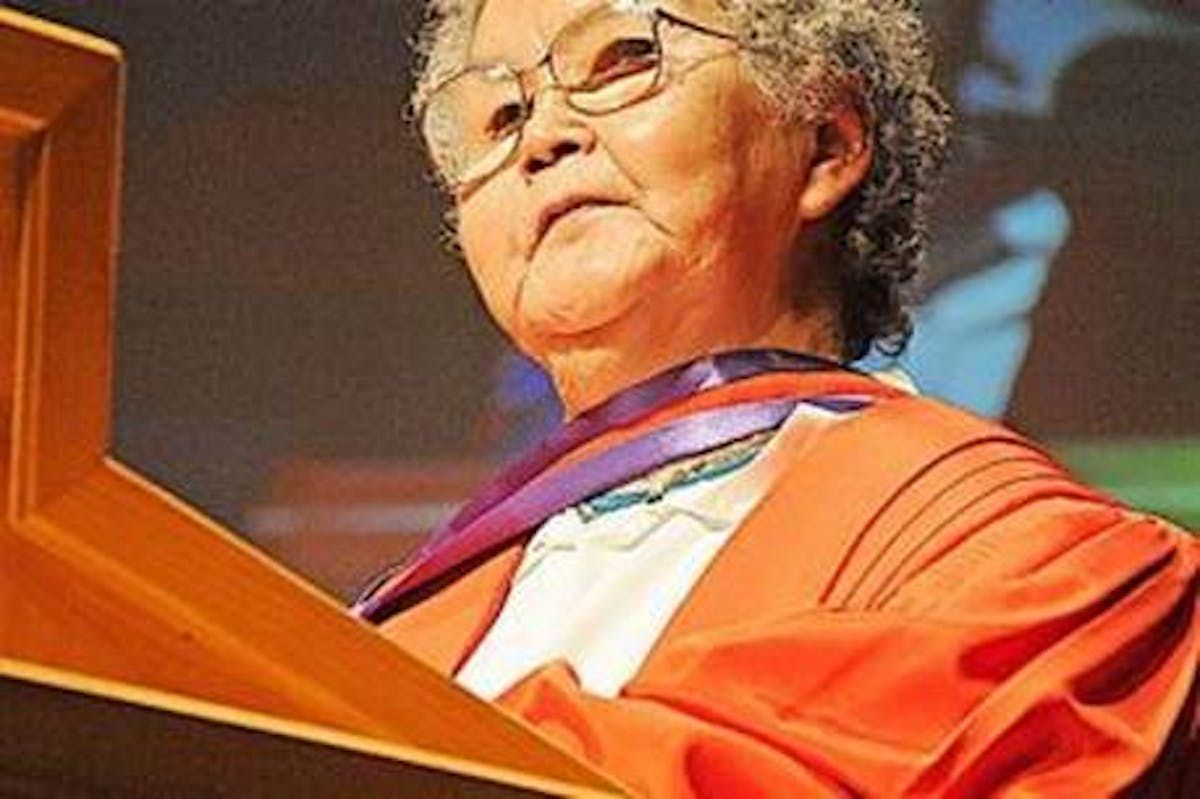 Inuk elder provides inspiring message to graduates | PNI Atlantic News