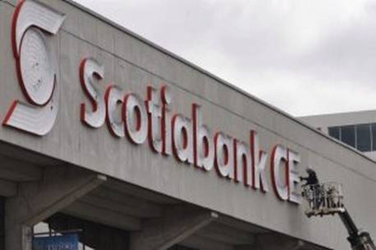 Scotiabank Centre name taking its place on Metro Centre building | PNI ...