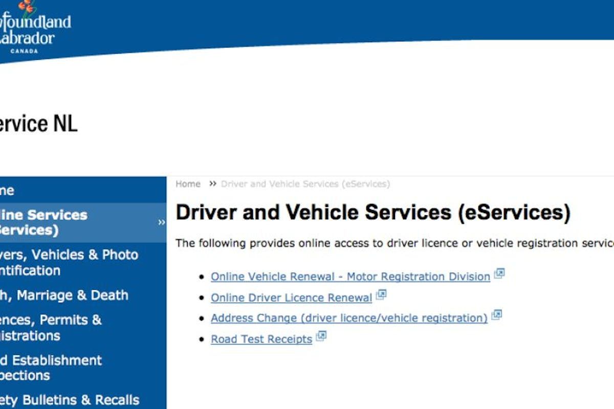 Province launches online driver’s licence renewal | PNI Atlantic News