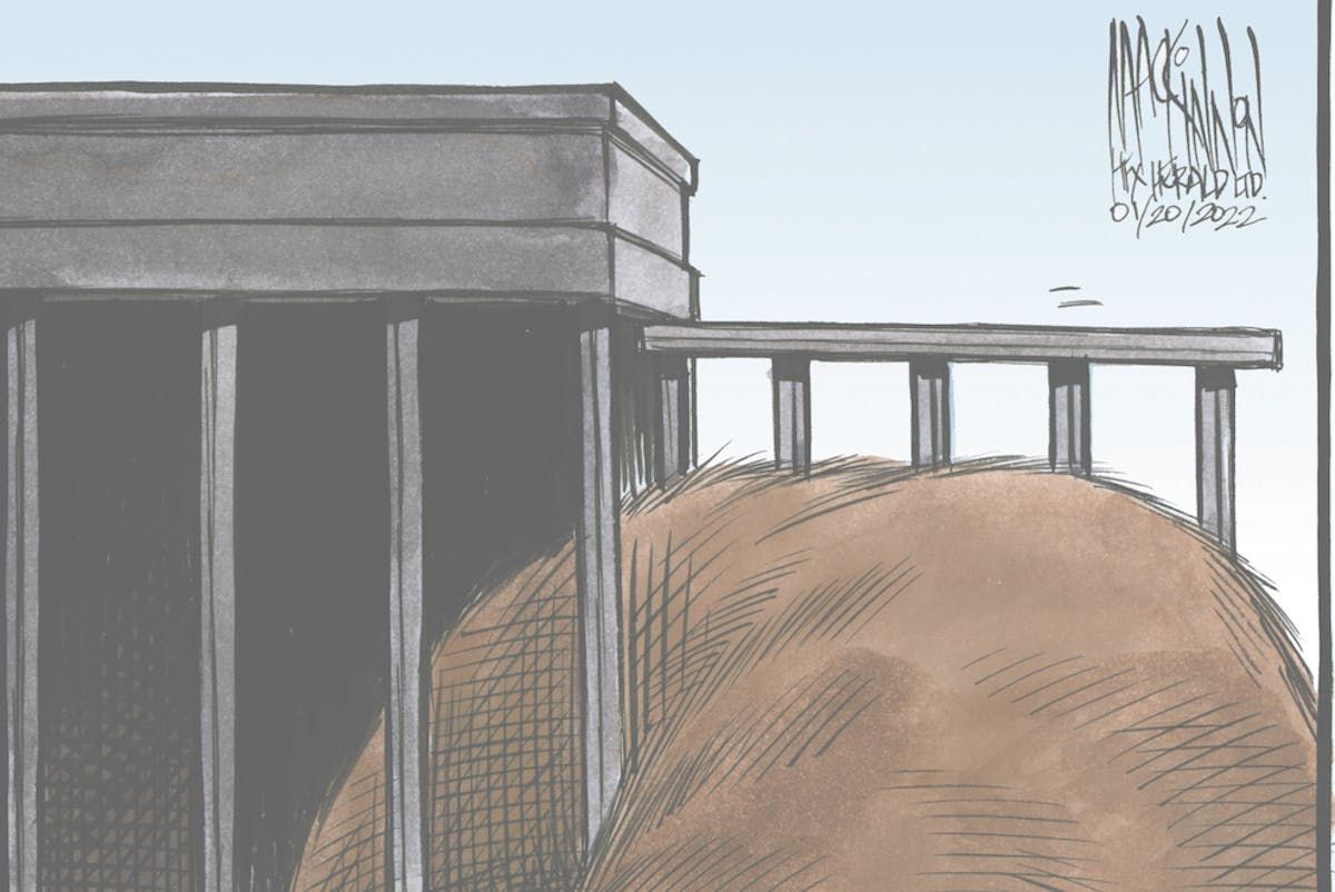 BRUCE MacKINNON CARTOON: Ukraine outflanked by baleful Russian bear ...