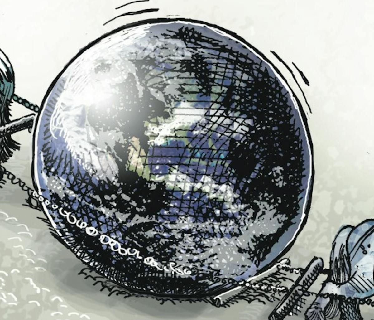 MICHAEL DE ADDER CARTOON: Our polarized world | PNI Atlantic News