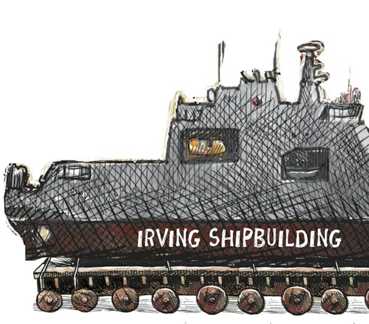 MICHAEL DE ADDER CARTOON: Who pays the freight for warship upgrades ...