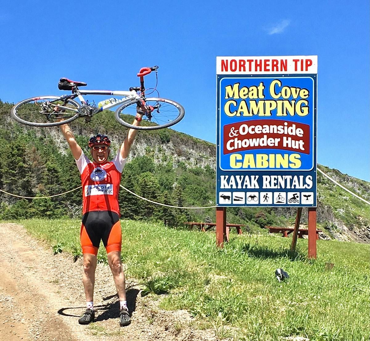 Simon Pont finishes 1,000-km N.S. prostate cancer fundraising and ...