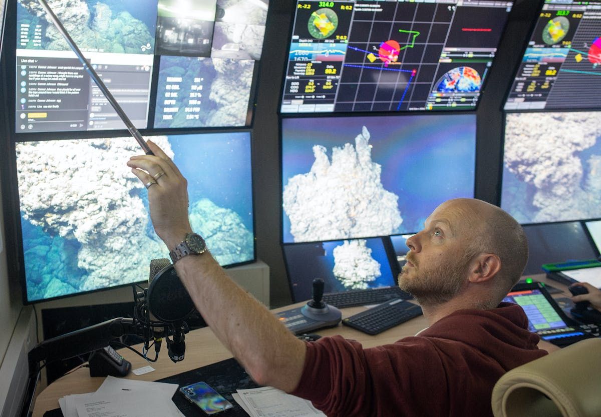 From the bottom up: Marine geologist from Memorial University in St ...