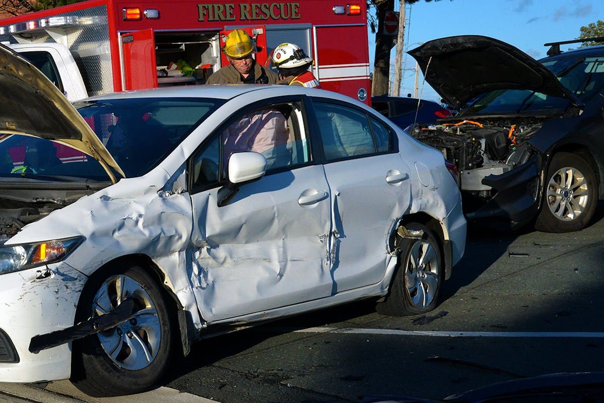 Two-vehicle St. John's collision causes significant damage Sunday ...