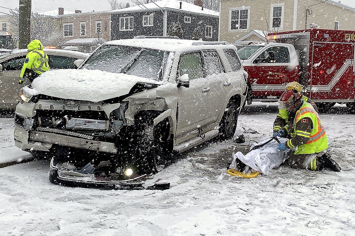 First significant snow of season sees multiple motor-vehicle crashes in ...