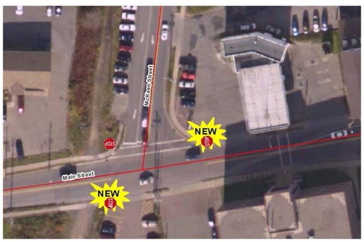 New stop signs for two intersections in Glace Bay Gallery | PNI Atlantic News