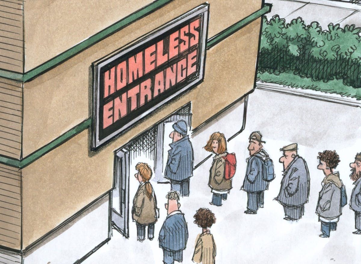 BRUCE MacKINNON CARTOON: The revolving door of homelessness | PNI ...