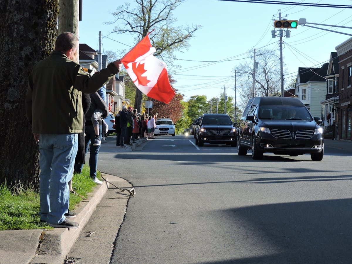 Hundreds line Halifax streets for Snowbirds Capt. Jenn Casey’s memorial ...