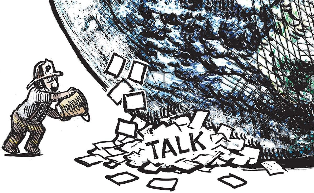 MICHAEL de ADDER CARTOON: Talking the walk | PNI Atlantic News