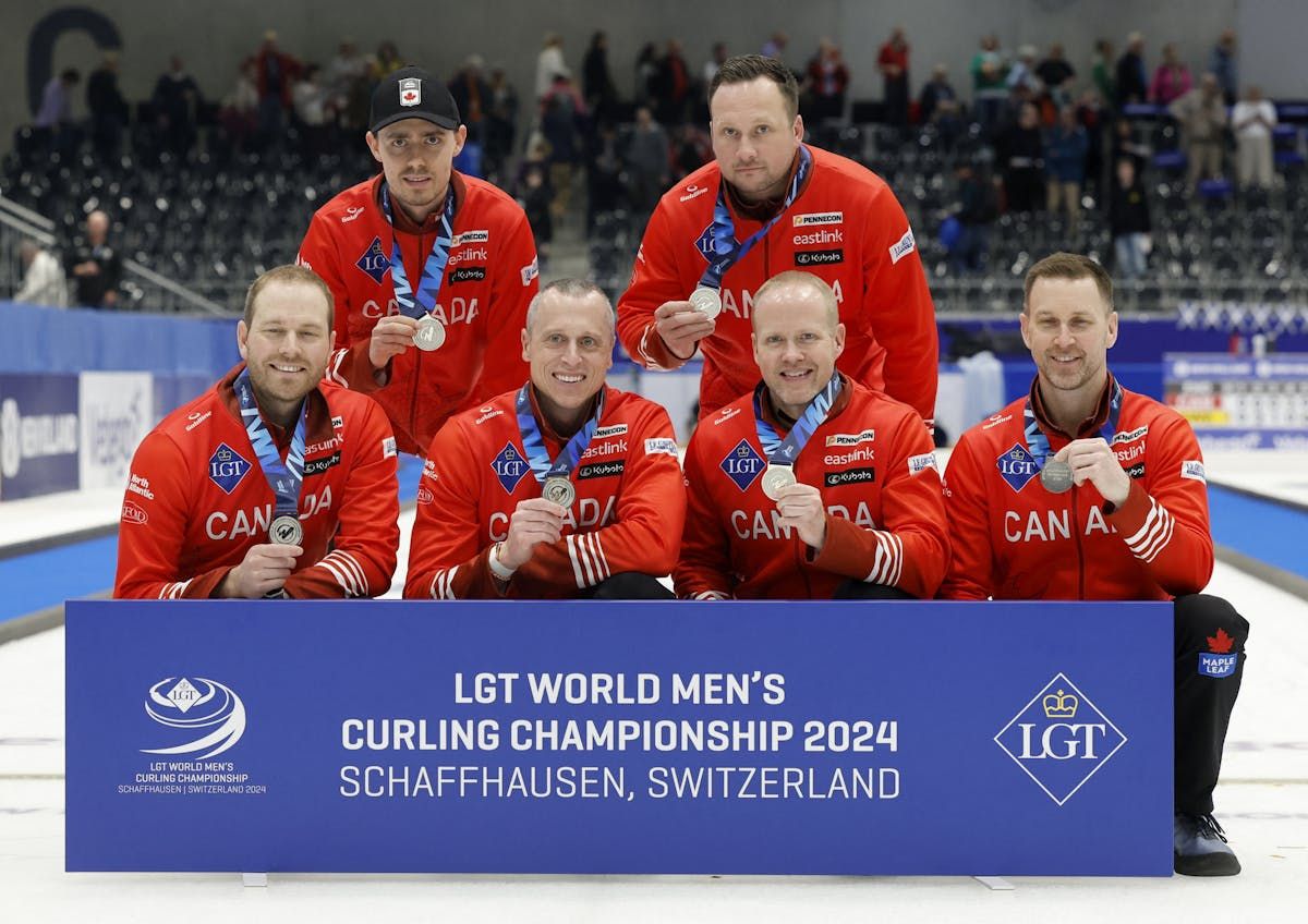 Sweden's Edin edges Canada's Gushue on final shot for world curling ...