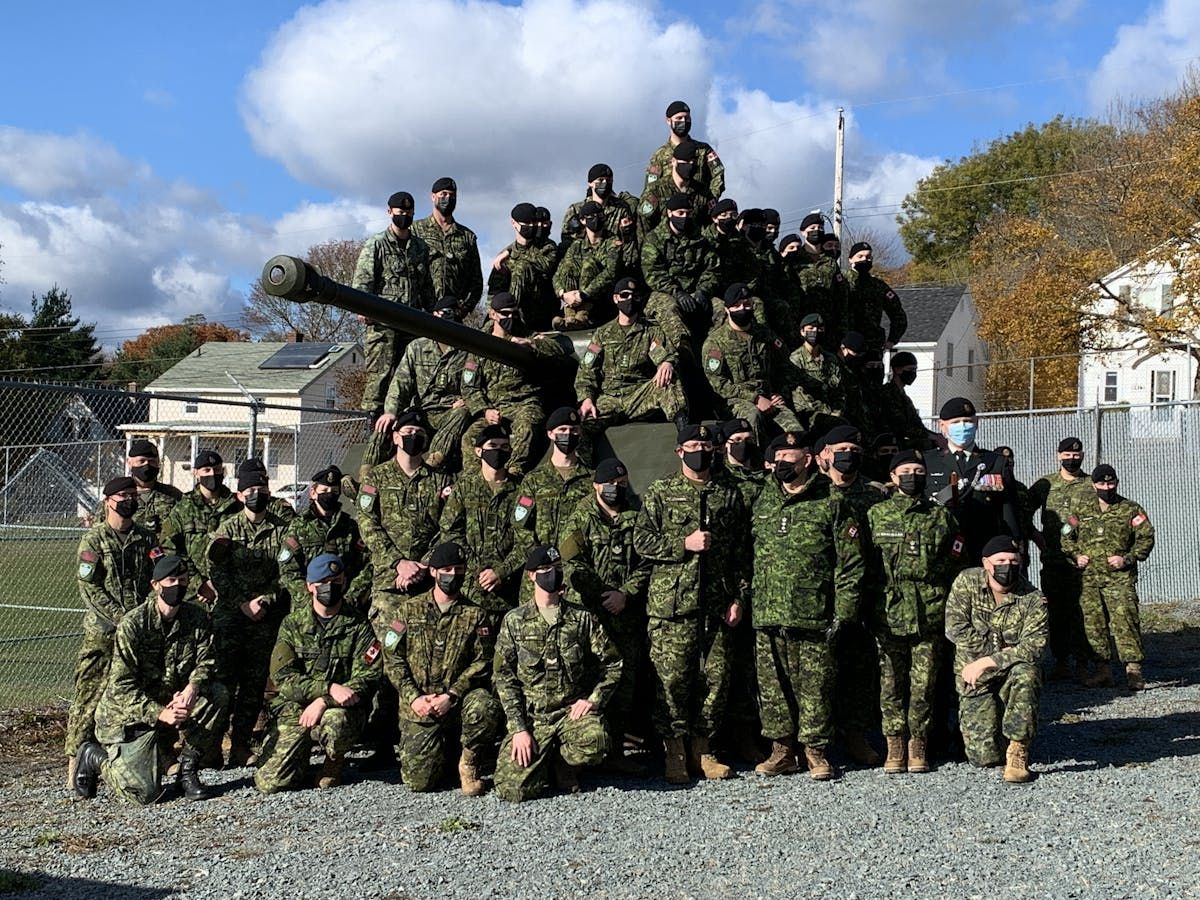 Halifax Rifles mark Remembrance Day with restored Sherman tank called ...