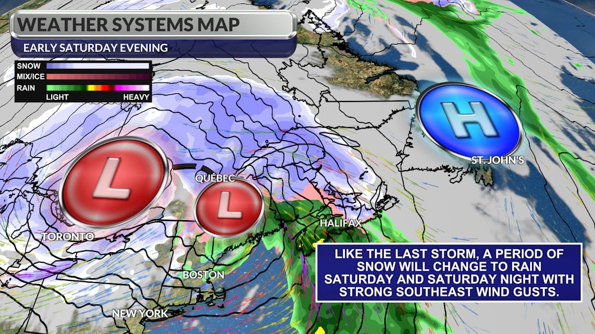 ALLISTER AALDERS: Stormy pattern continues with two impending systems | PNI Atlantic News