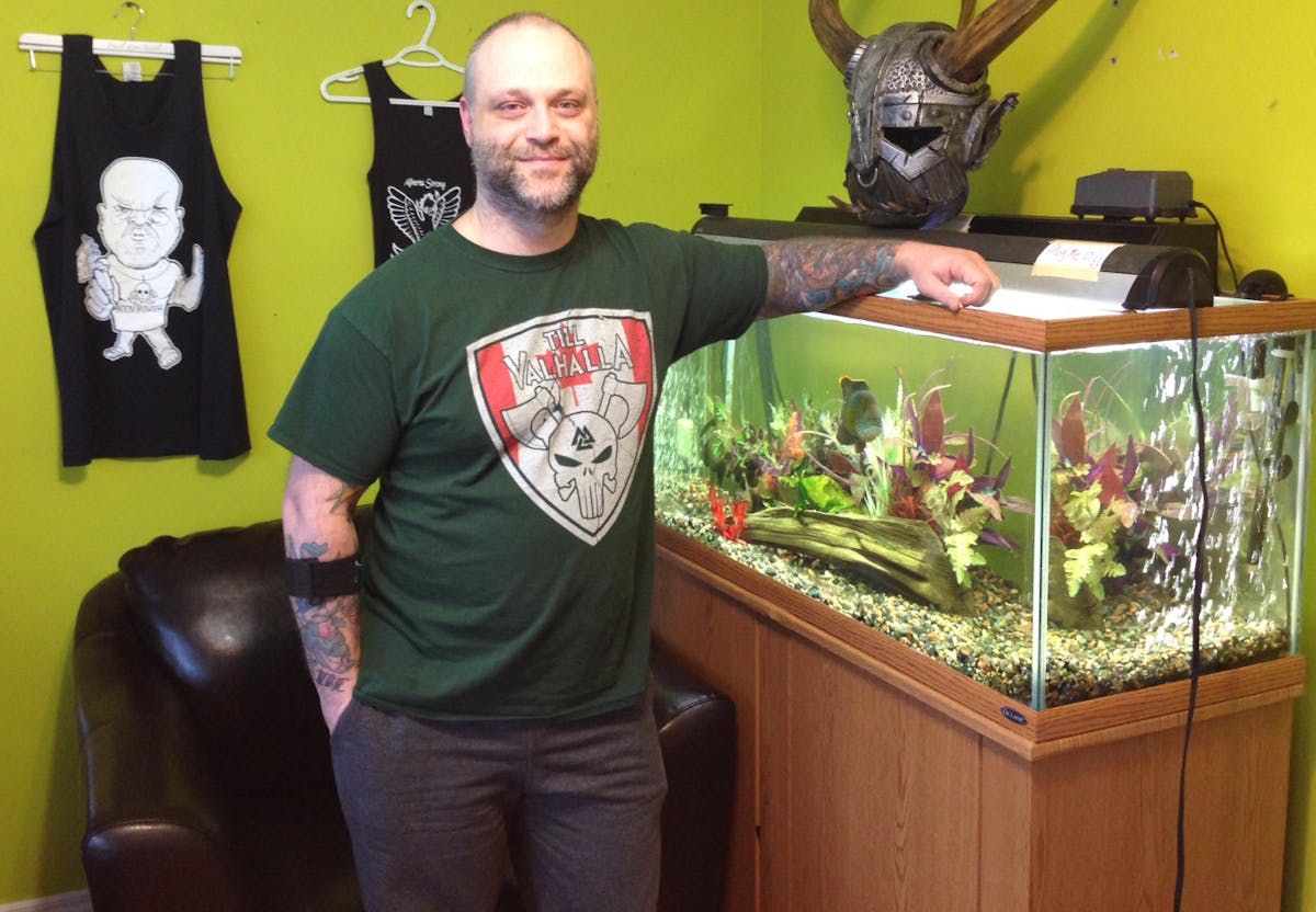 C.B.S. tattoo artist Ken Power has no apologies for being an online ...