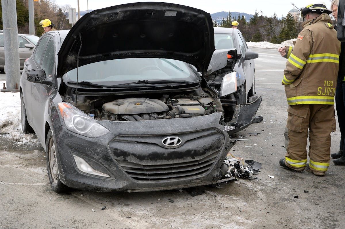 Two cars extensively damaged in Sunday morning St. John's collision ...